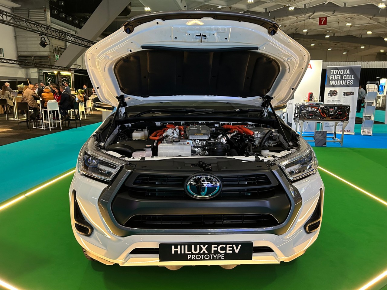 Toyota stand returns to the European Hydrogen week